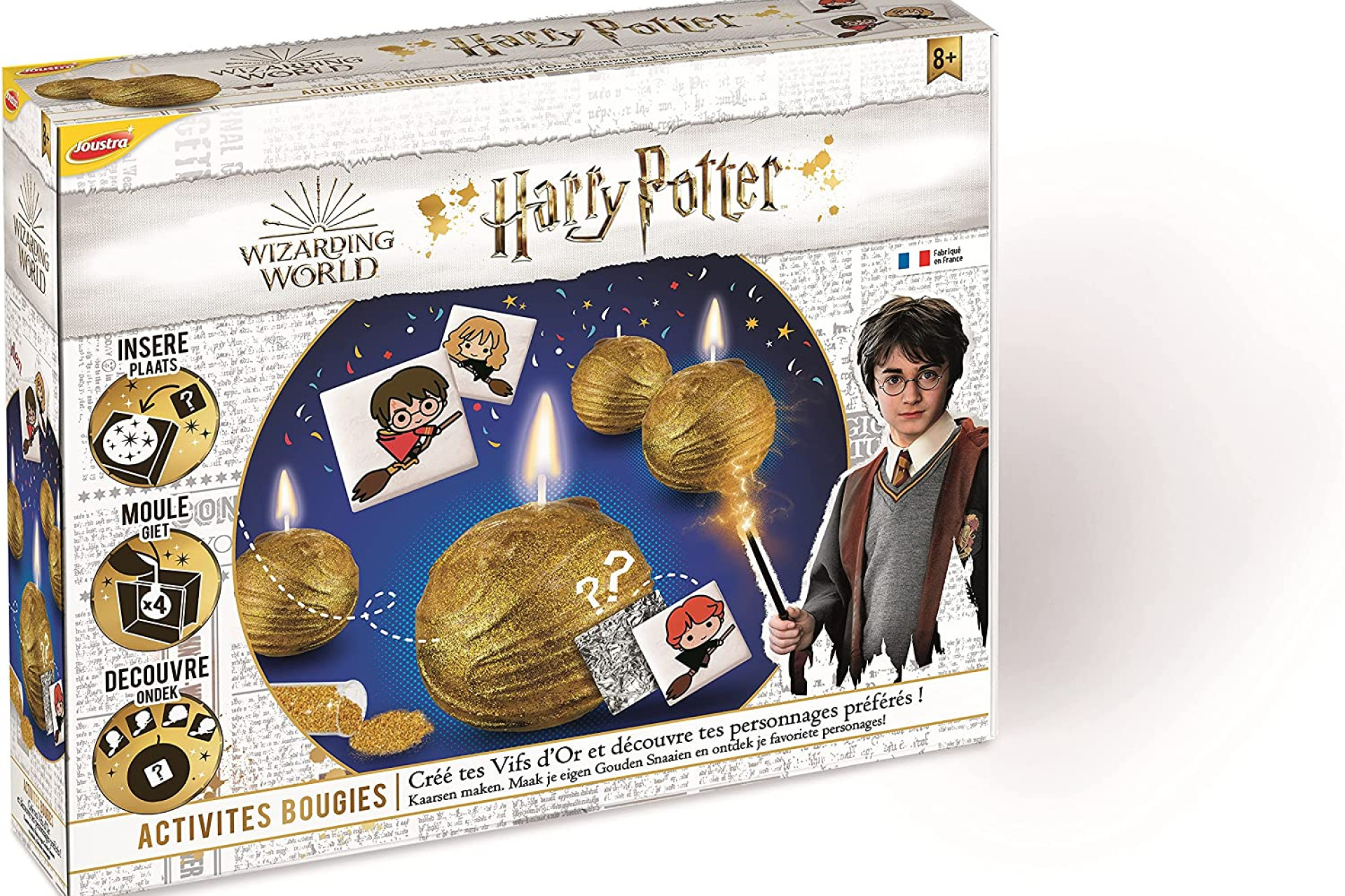 Joustra - Harry Potter - Coffret pour créer des Bougies Alliant Cire et ...